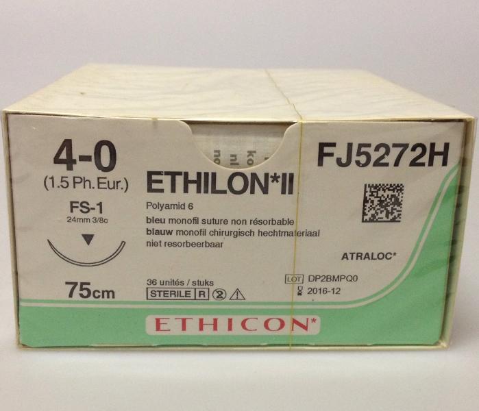 Ethilon 4-0 FS-1, 75cm FJ5272BH - Jan F Andersen