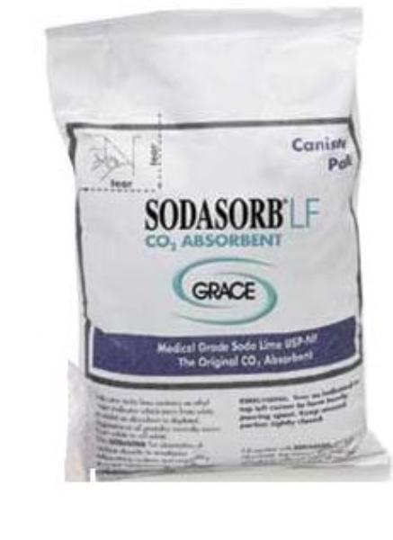 Sodasorb LF Canister bag for VME, 1 kg, absorberkalk - Jan F Andersen