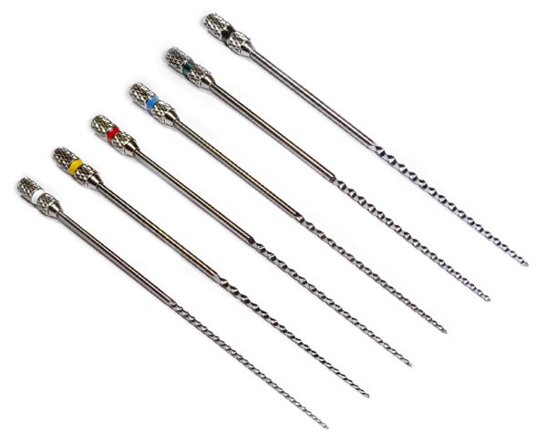 iM3 K-reamer (NiTi) 60mm 0,45-0,80 assortert sett, 6 stk - Jan F Andersen
